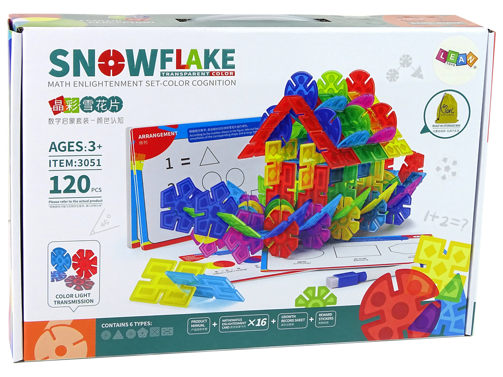 Snowflake Construction Blocks 120el. – AV SHOP