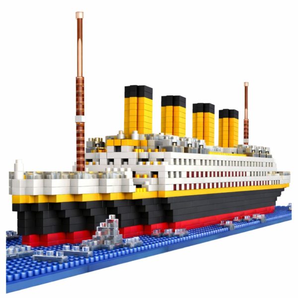 Titanic Ship Building Blocks 3D Ship Model 1878 pcs. – AV SHOP